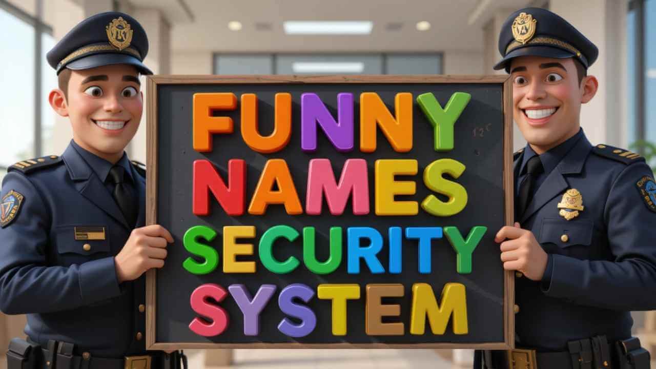 300+ Funny & Creative Names for Security System - namesstride.com