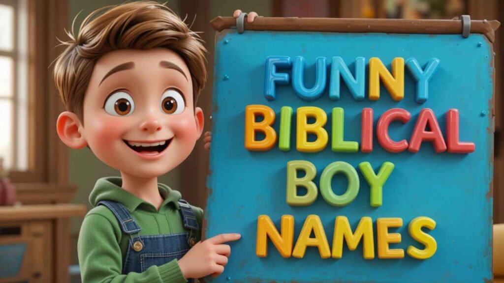 200+ Funny & Creative Biblical Boy Names - namesstride.com