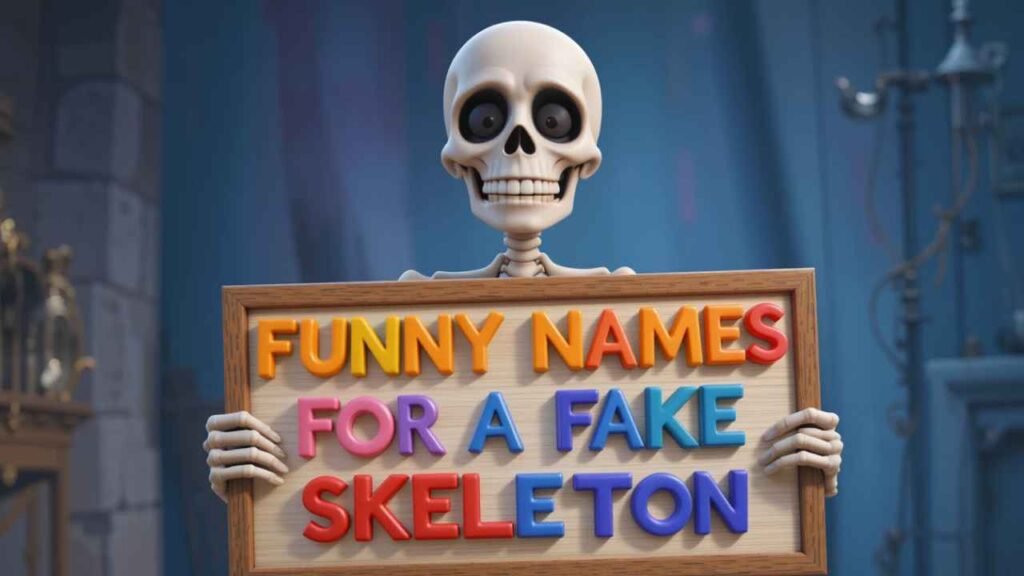 200+ Funny & Creative Names for a Fake Skeleton - namesstride.com