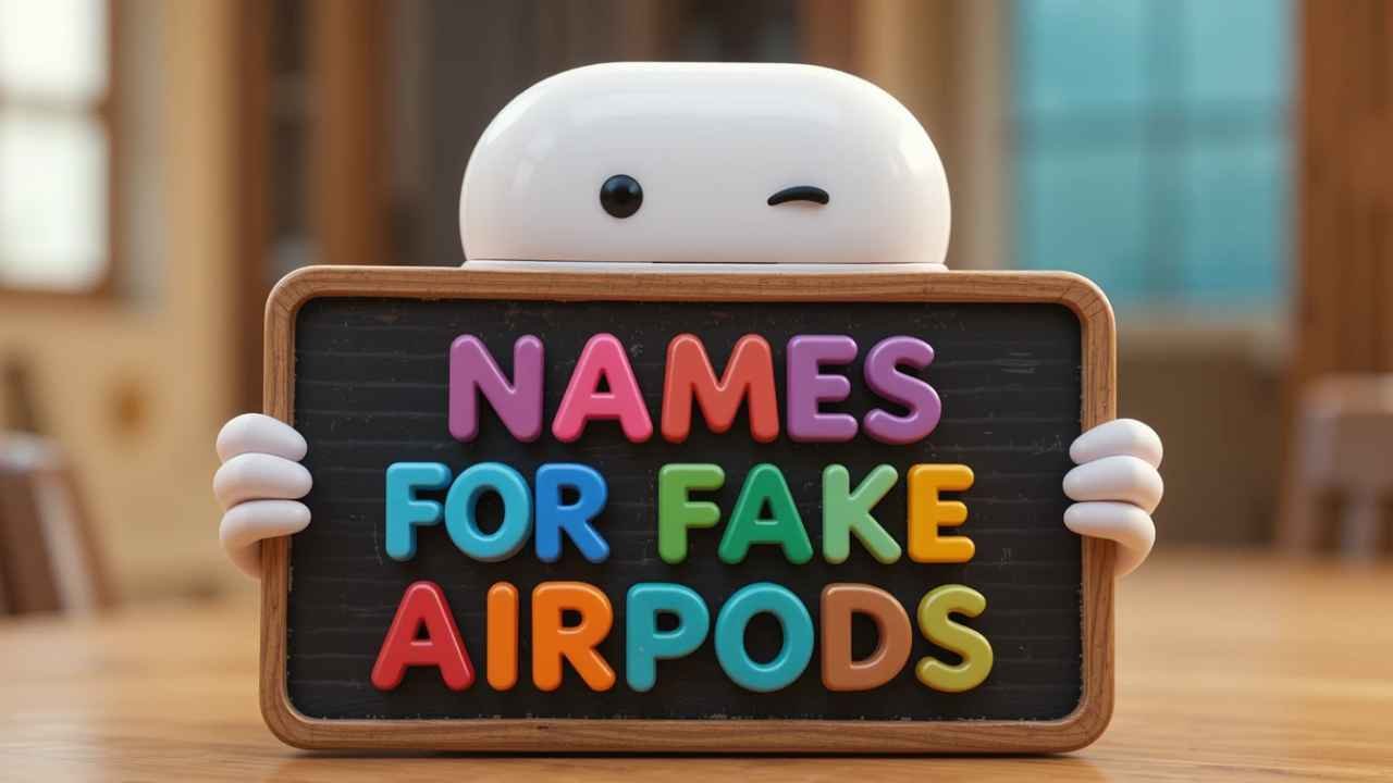 200+ Funny & Creative Names for Fake AirPods - namesstride.com