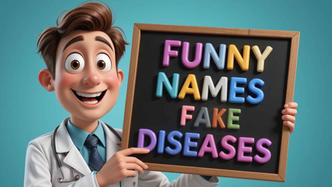 200+ Funny & Creative Names for Fake Diseases - namesstride.com