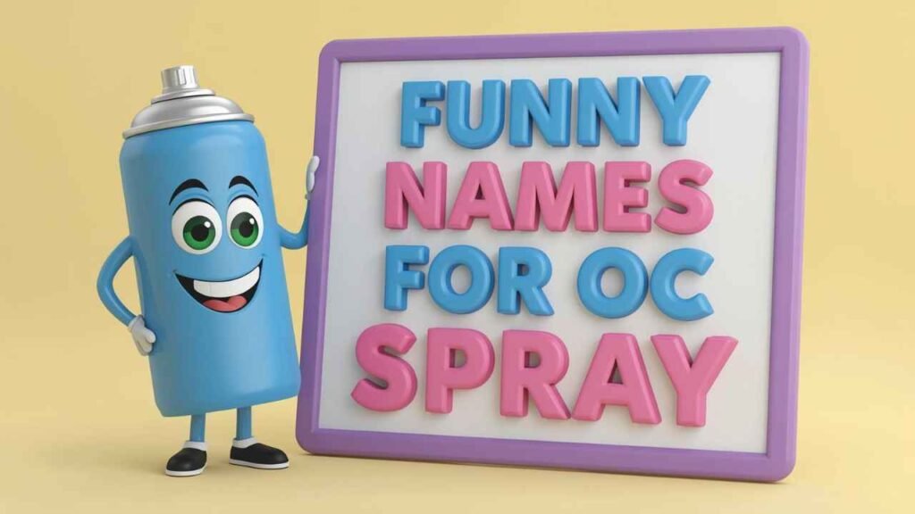 200+ Funny & Creative Names for OC Spray - namesstride.com
