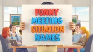 200+ Funny & Creative Names for Meeting Situations - namesstride.com