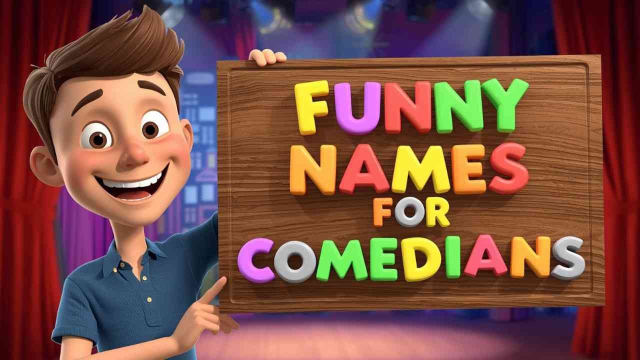 200+ Funny & Creative Names for Comedians - namesstride.com