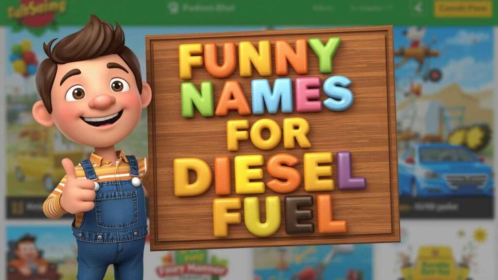 200+ Funny & Creative Names for Diesel Fuel - namesstride.com