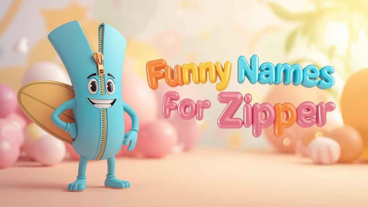 200+ Funny & Creative Names for Zipper - namesstride.com