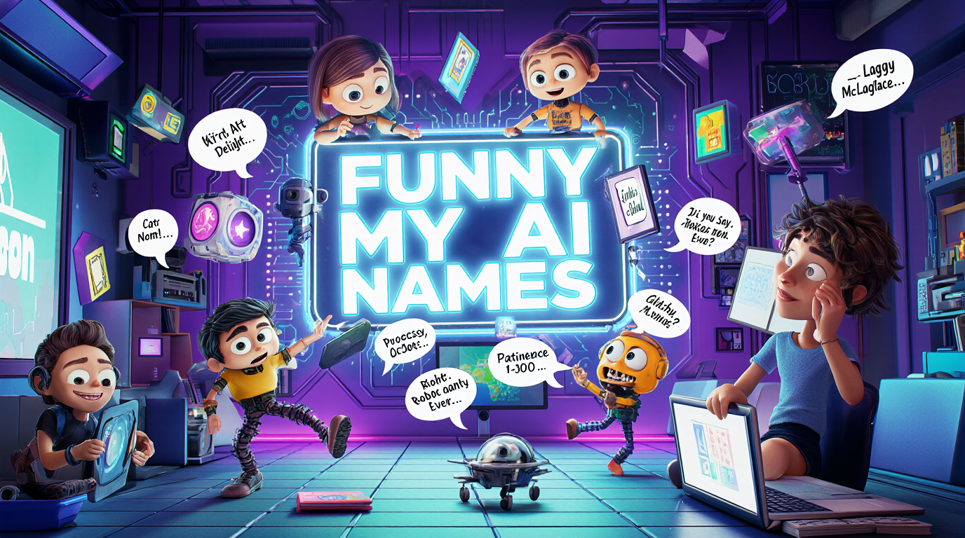 200+ Funny & Creative My AI Names - namesstride.com