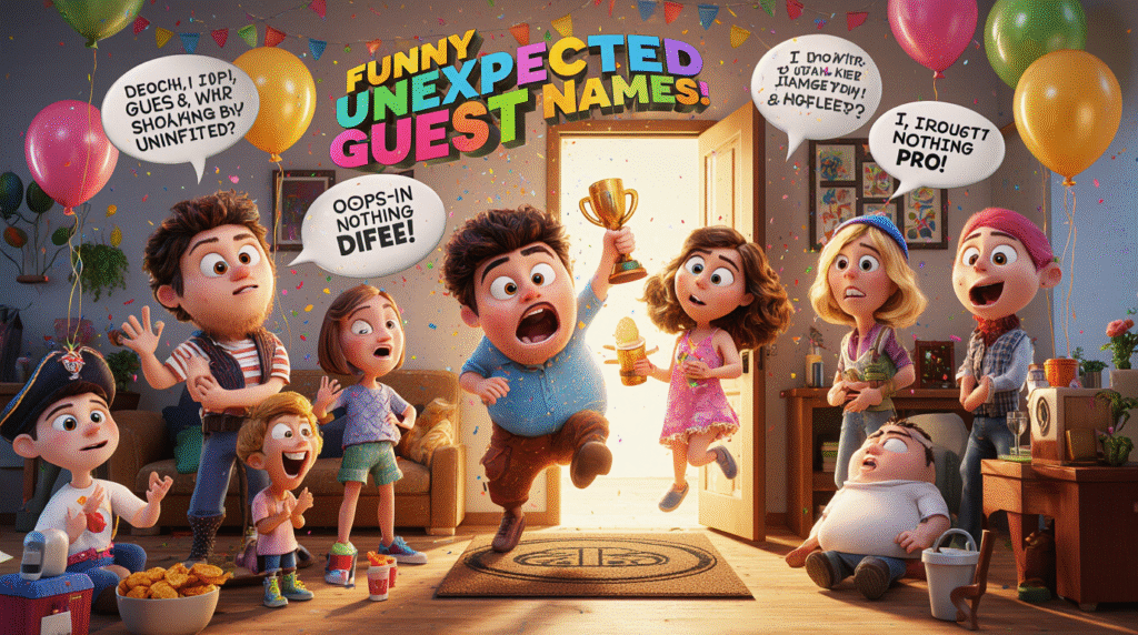 200+ Funny & Creative Names for Unexpected Guests - namesstride.com
