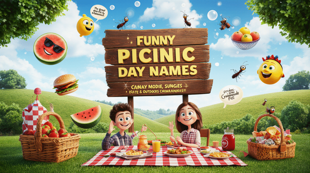 200+ Funny & Creative Picnic Day Names - namesstride.com